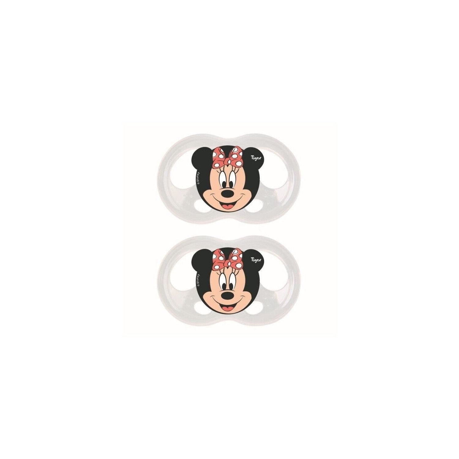 Tigex Minnie Mouse Pacifiers - 2 Pack – Klaptap